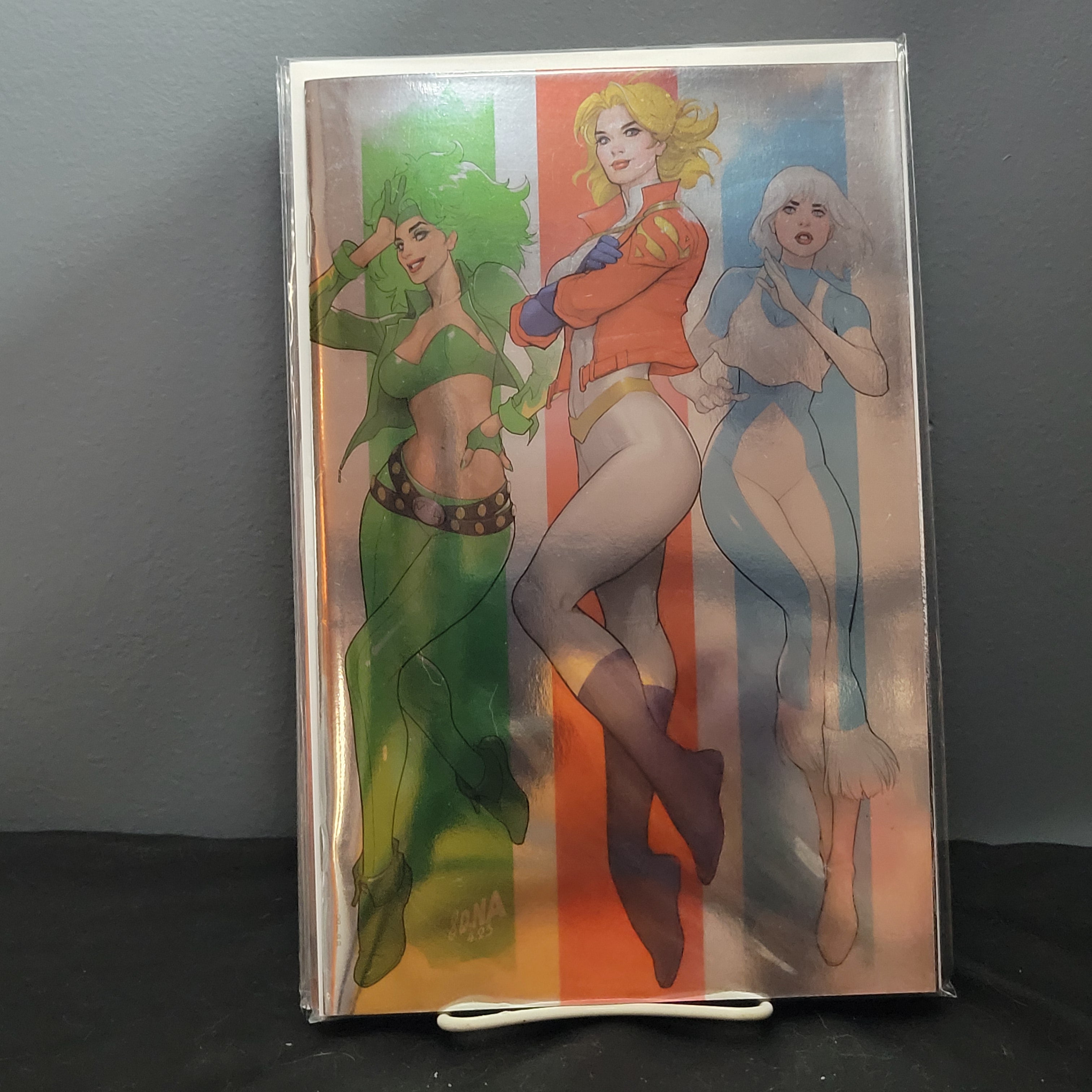 Power Girl Special 1 Nakayama Foil Variant Heros Corner Comics