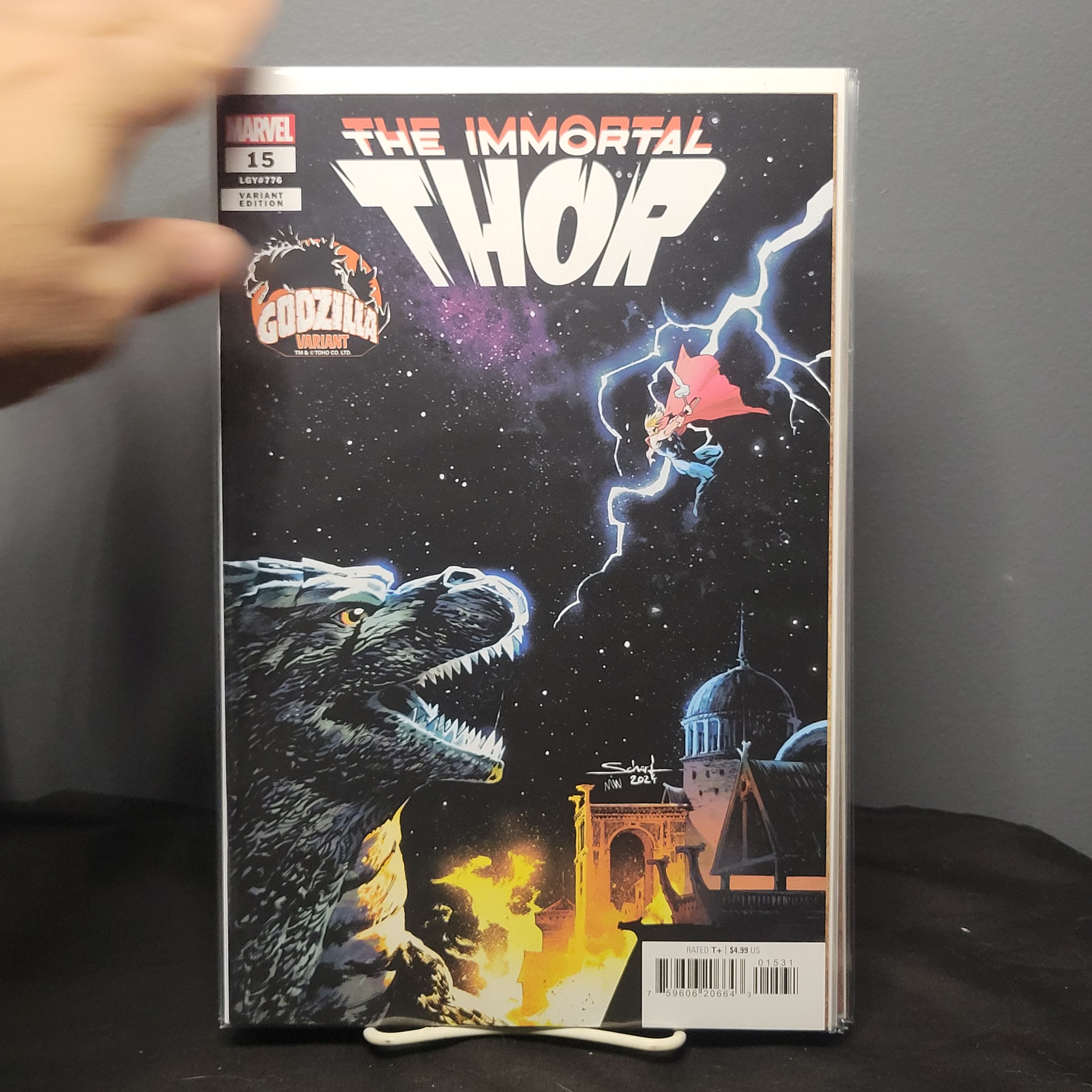 Immortal Thor #15 Godzilla Variant – Hero's Corner Comics