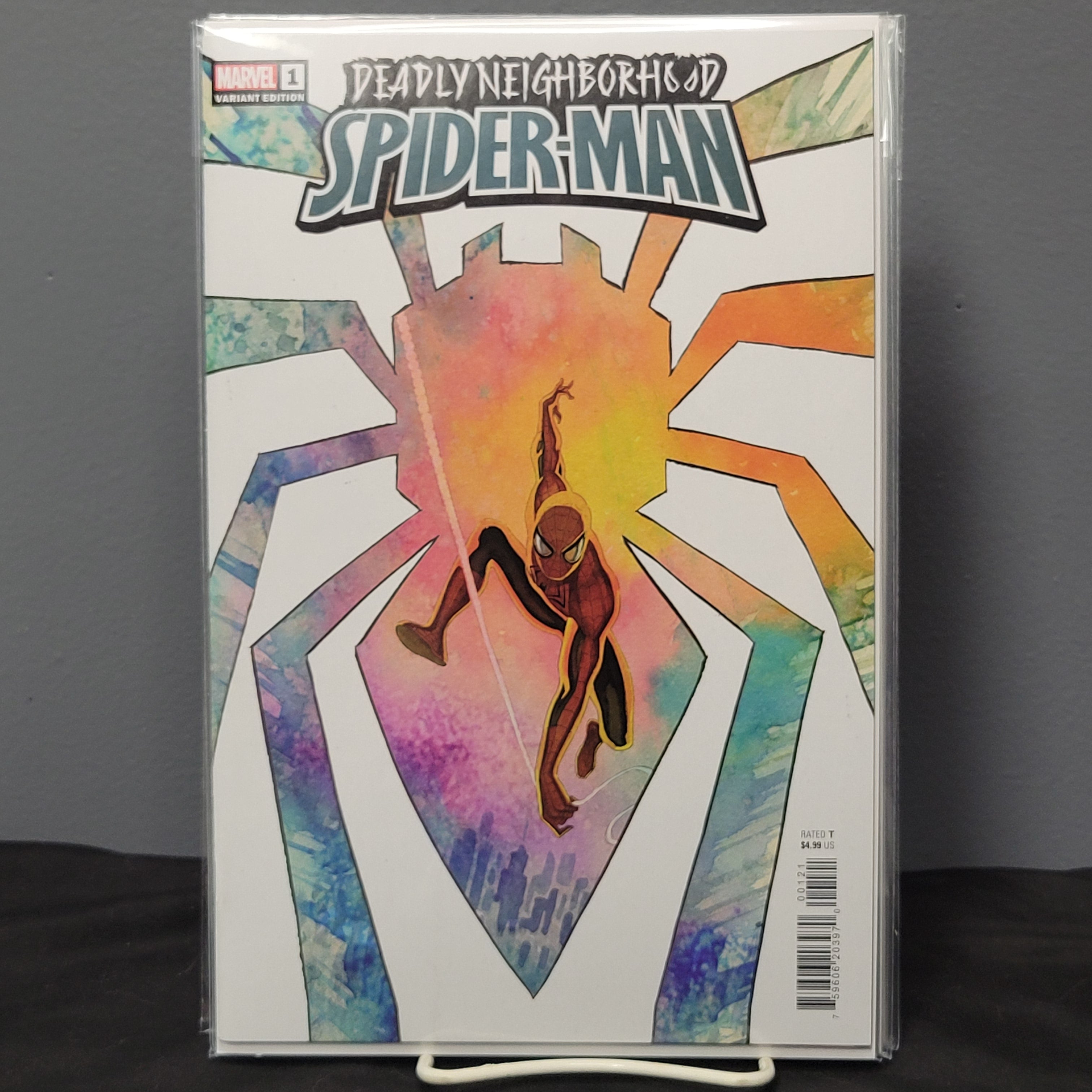Deadly Neighborhood Spider-Man #1 Mack Variant – Hero's Corner Comics