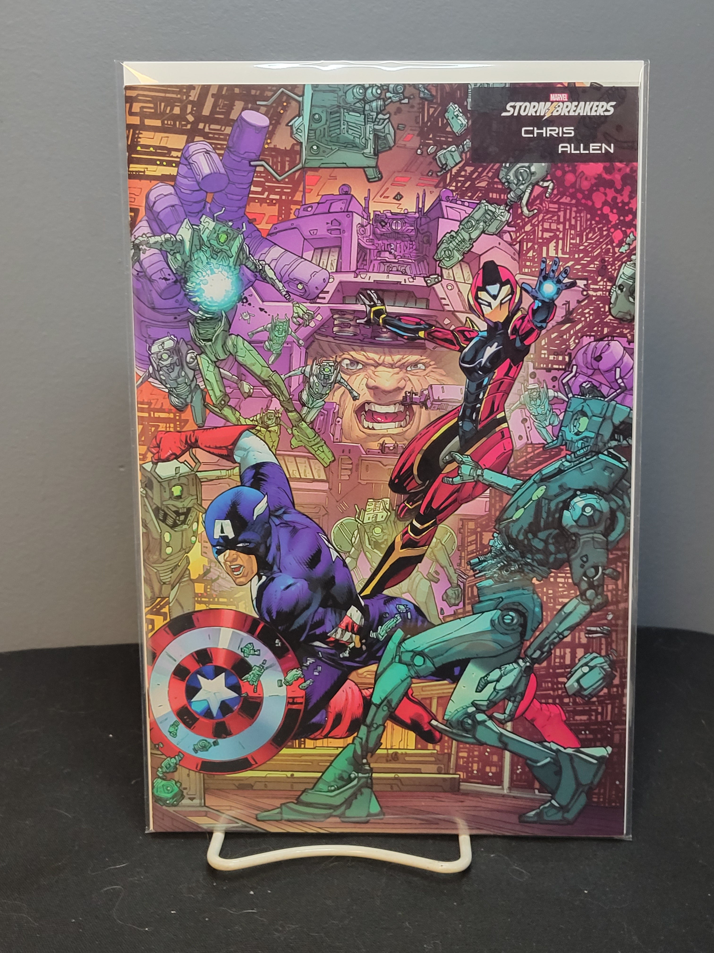 Invincible Iron Man #10 Allen Variant – Hero's Corner Comics