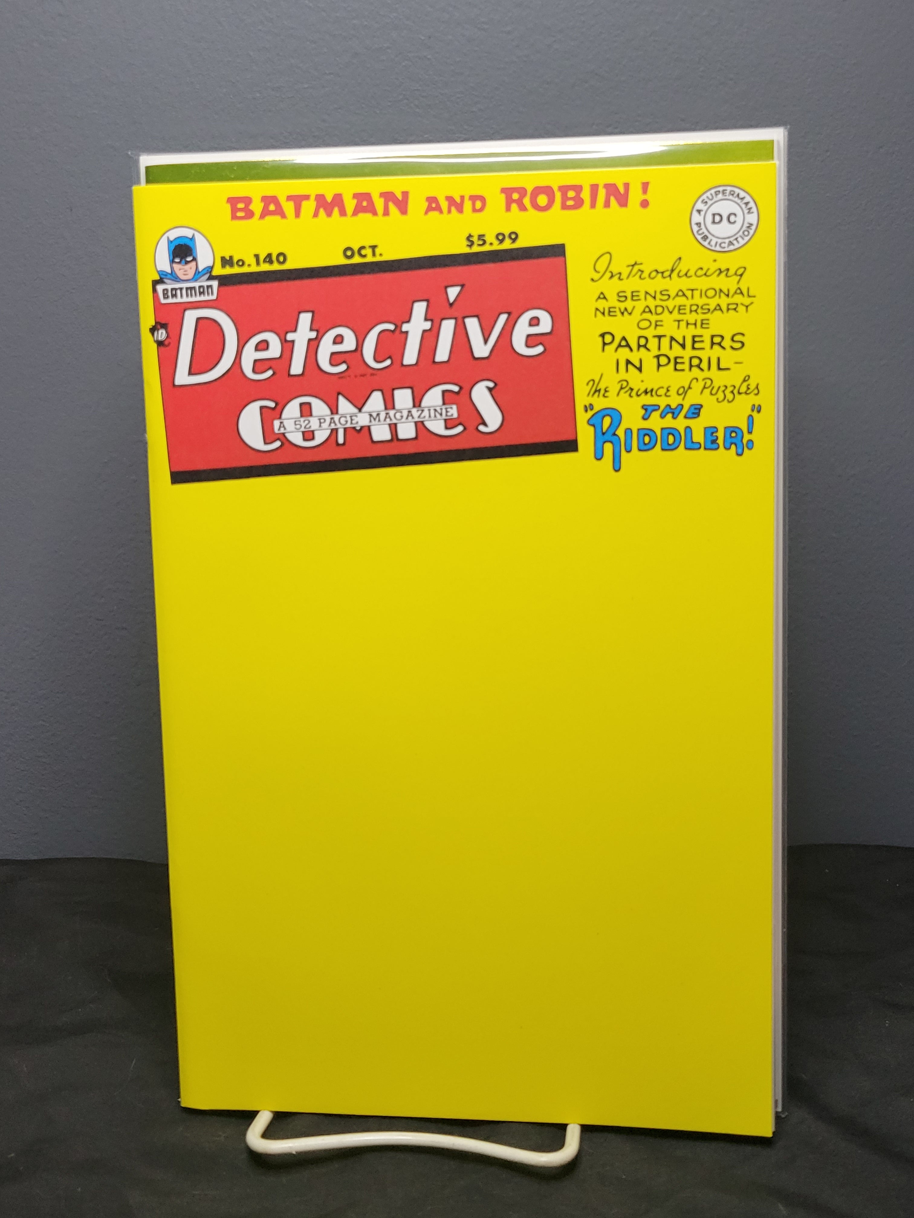 Detective Comics #140 Facsimile Edition Blank Variant – Hero's Corner ...