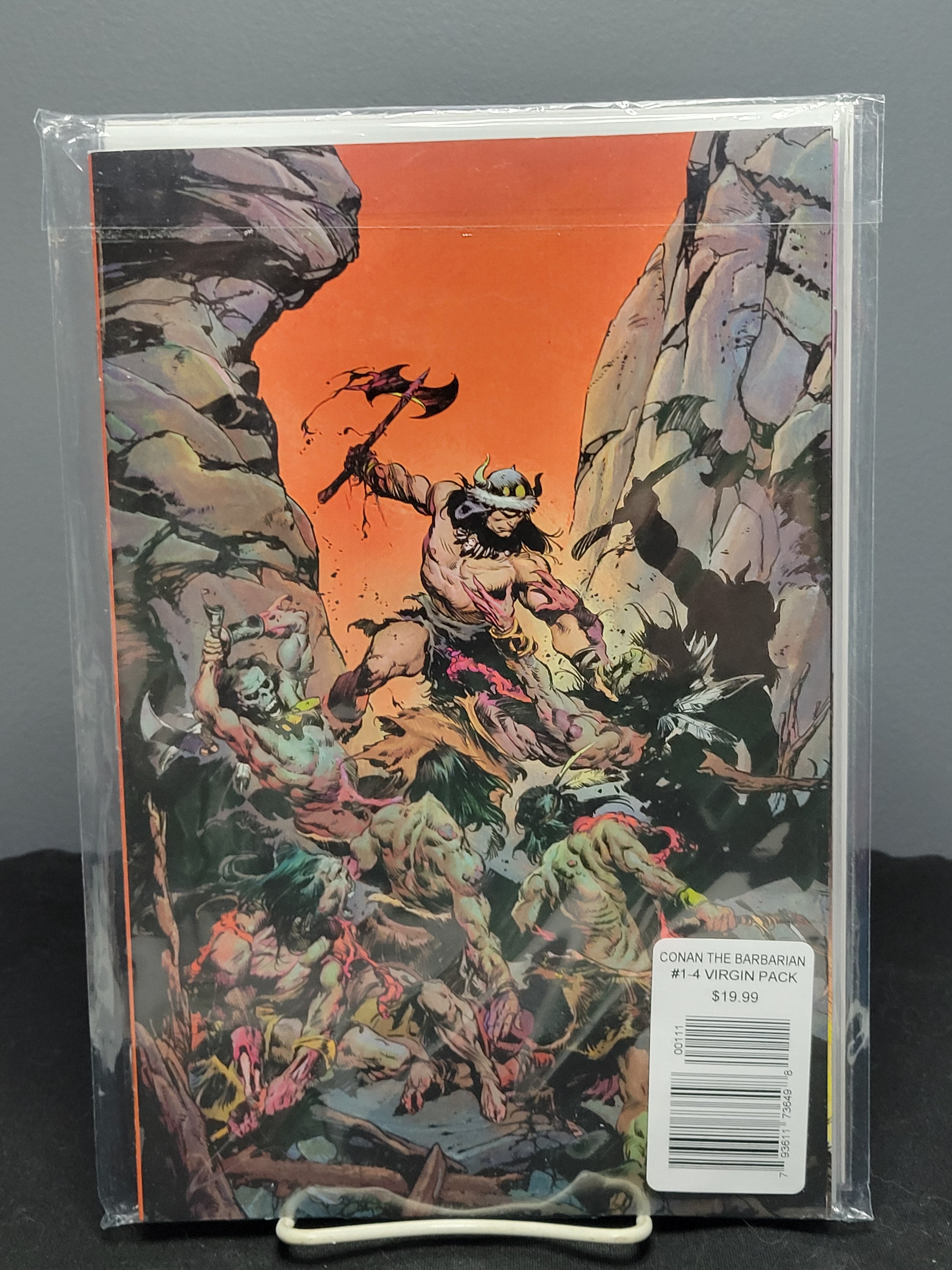 Conan The Barbarian #1-4 Virgin Pack – Hero's Corner Comics