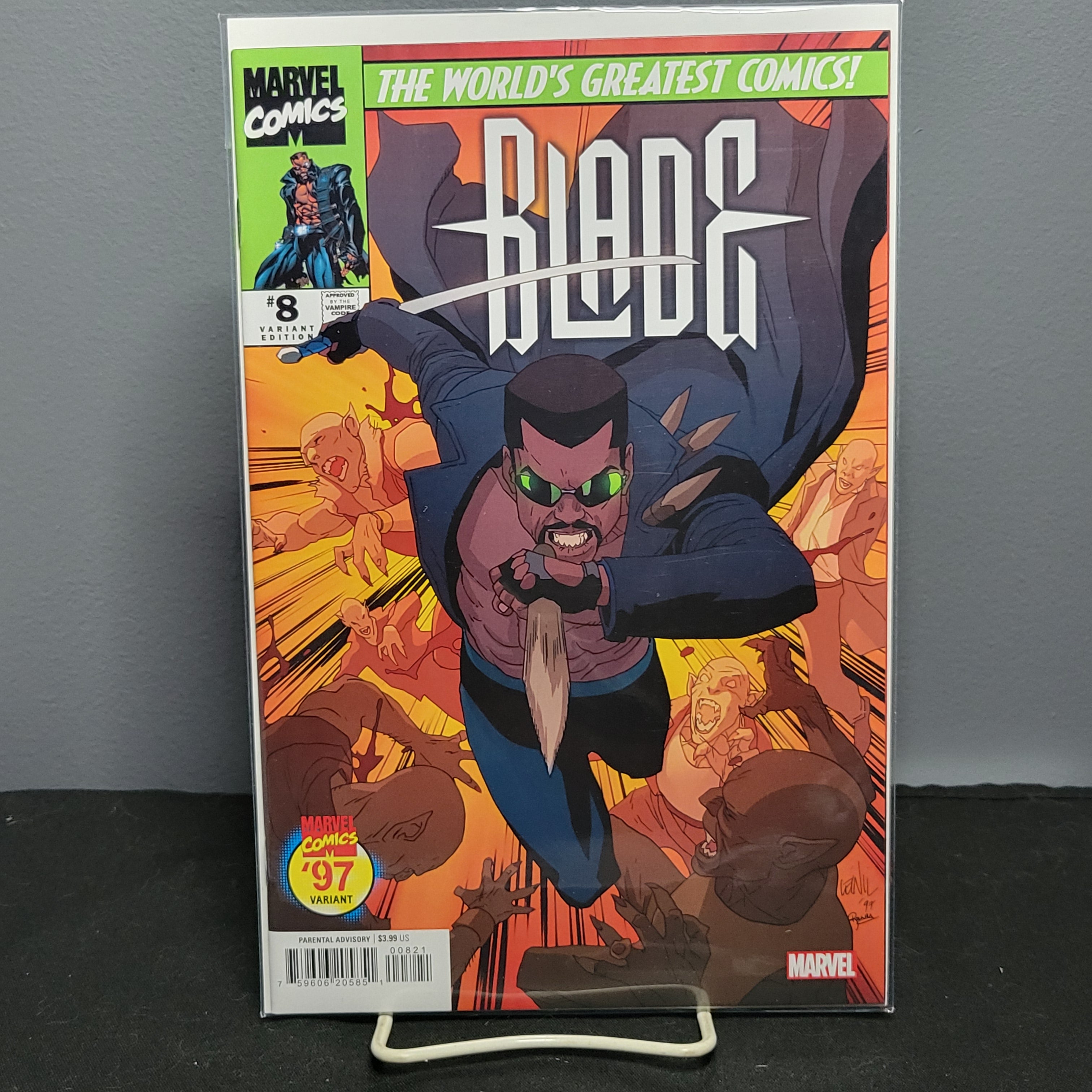 Blade #8 Wu Variant – Hero's Corner Comics