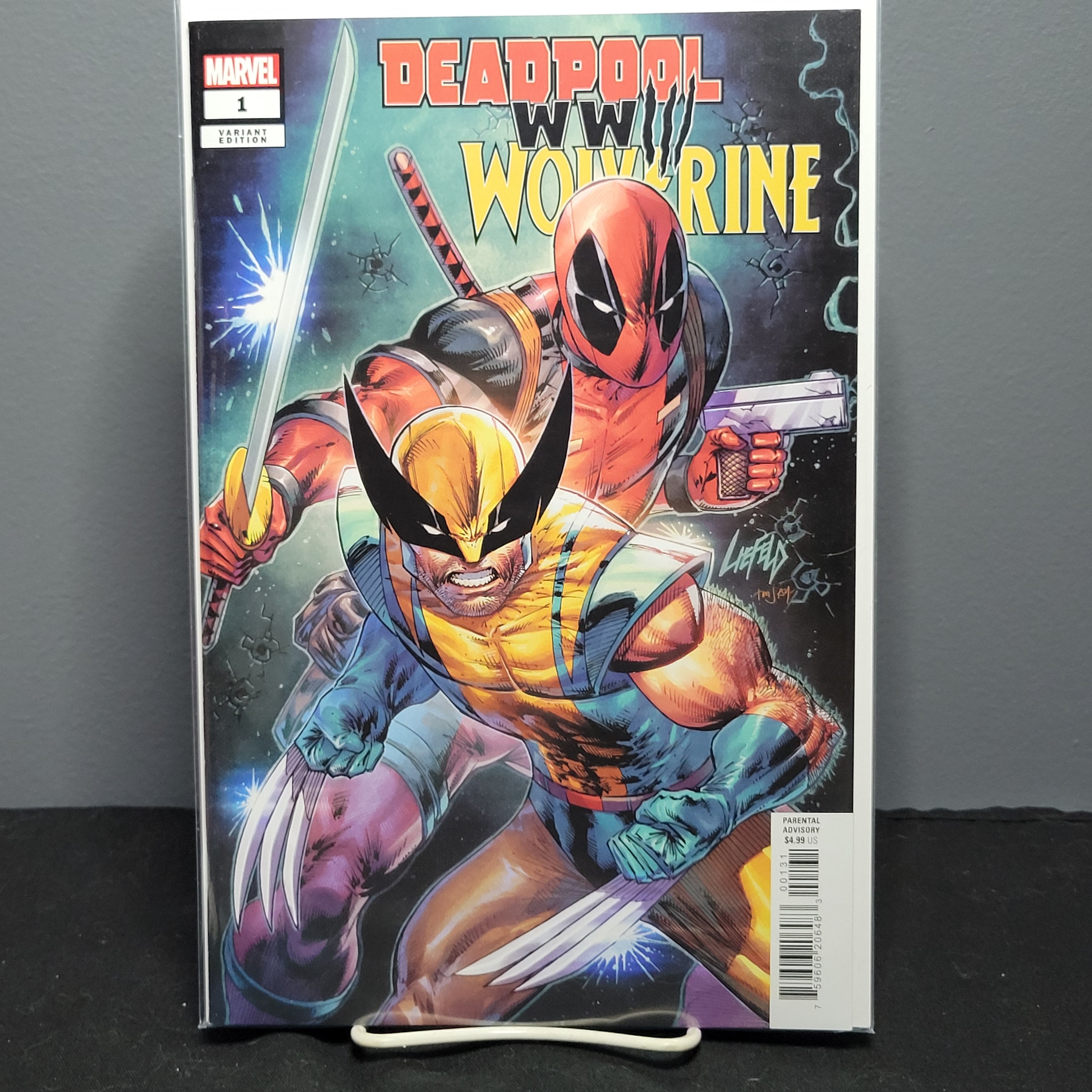 Deadpool Wolverine WW3 #1 Liefeld Variant – Hero's Corner Comics