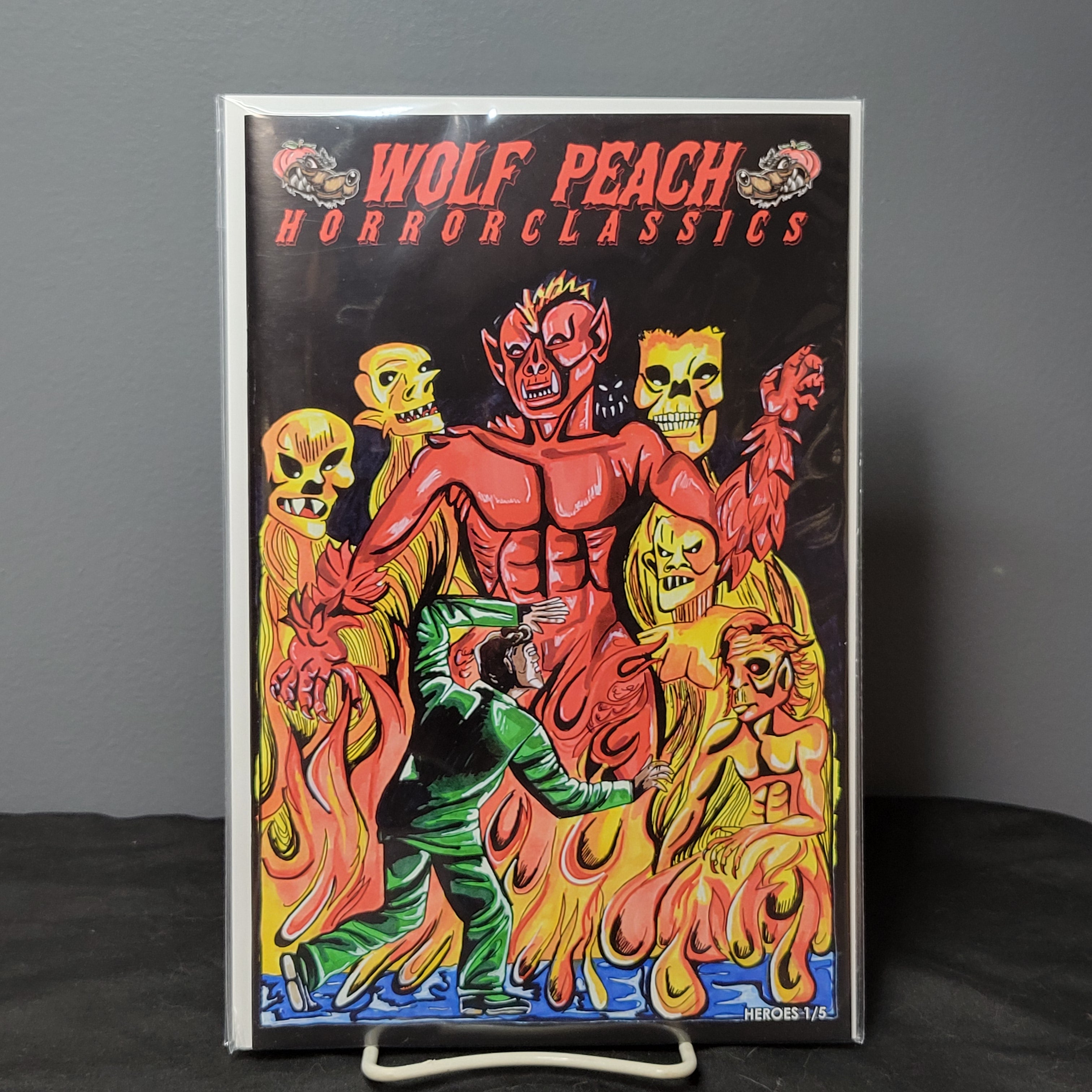 Wolf Peach Horror Classics Kickstarter Stokes Variant A – Hero's Corner ...