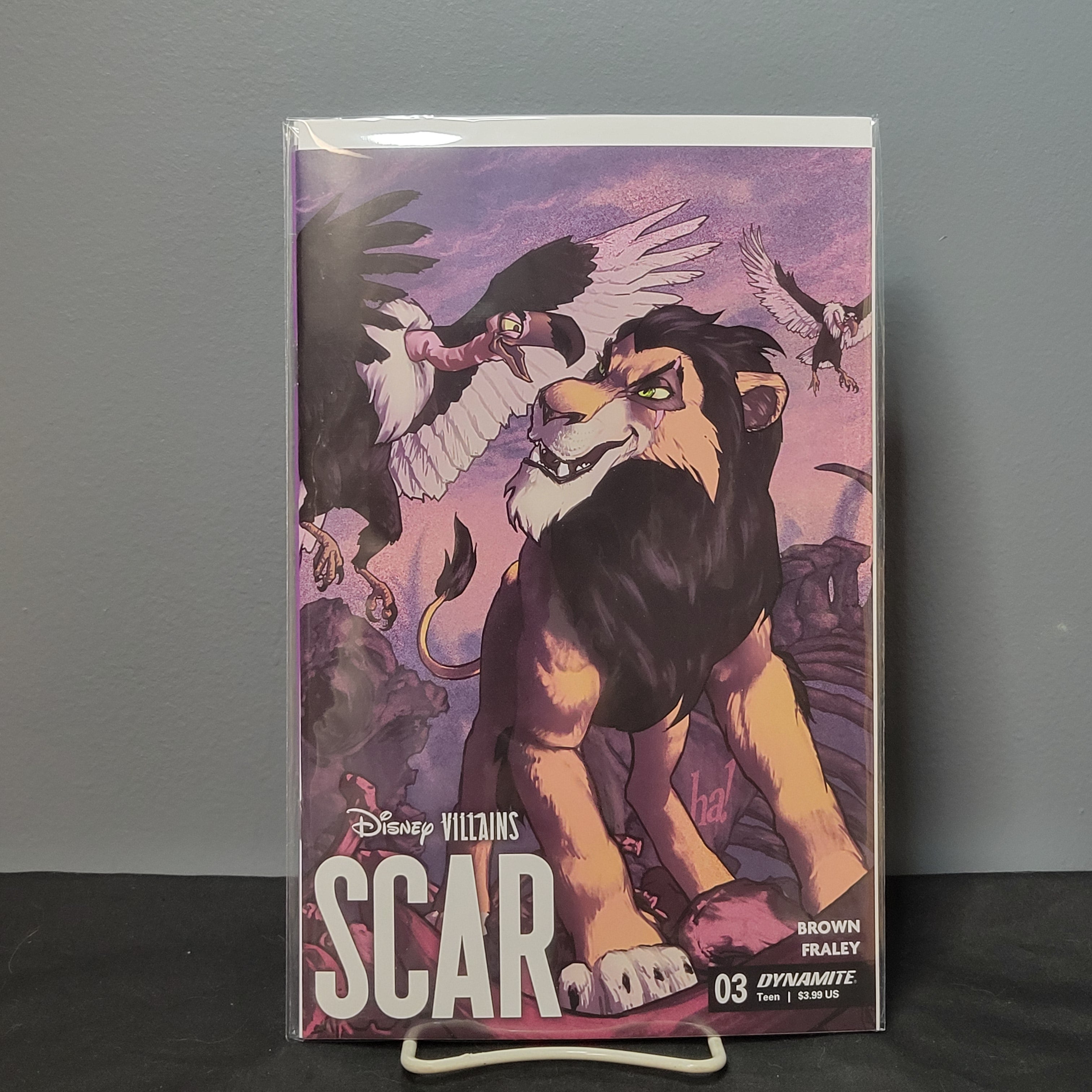 Disney Villains Scar #3 Ha Variant – Hero's Corner Comics