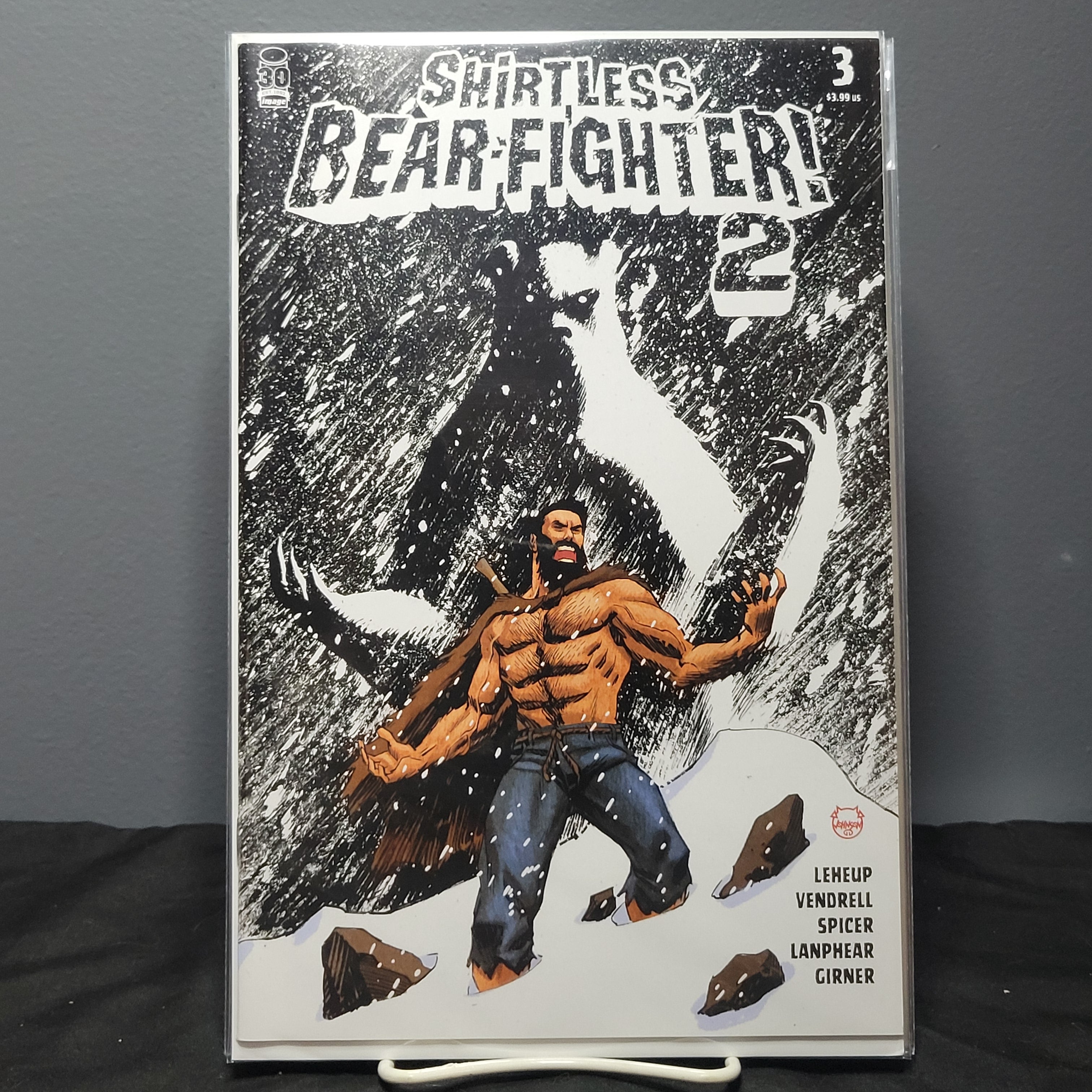 Shirtless Bear-Fighter! 2 #3 – Hero's Corner Comics
