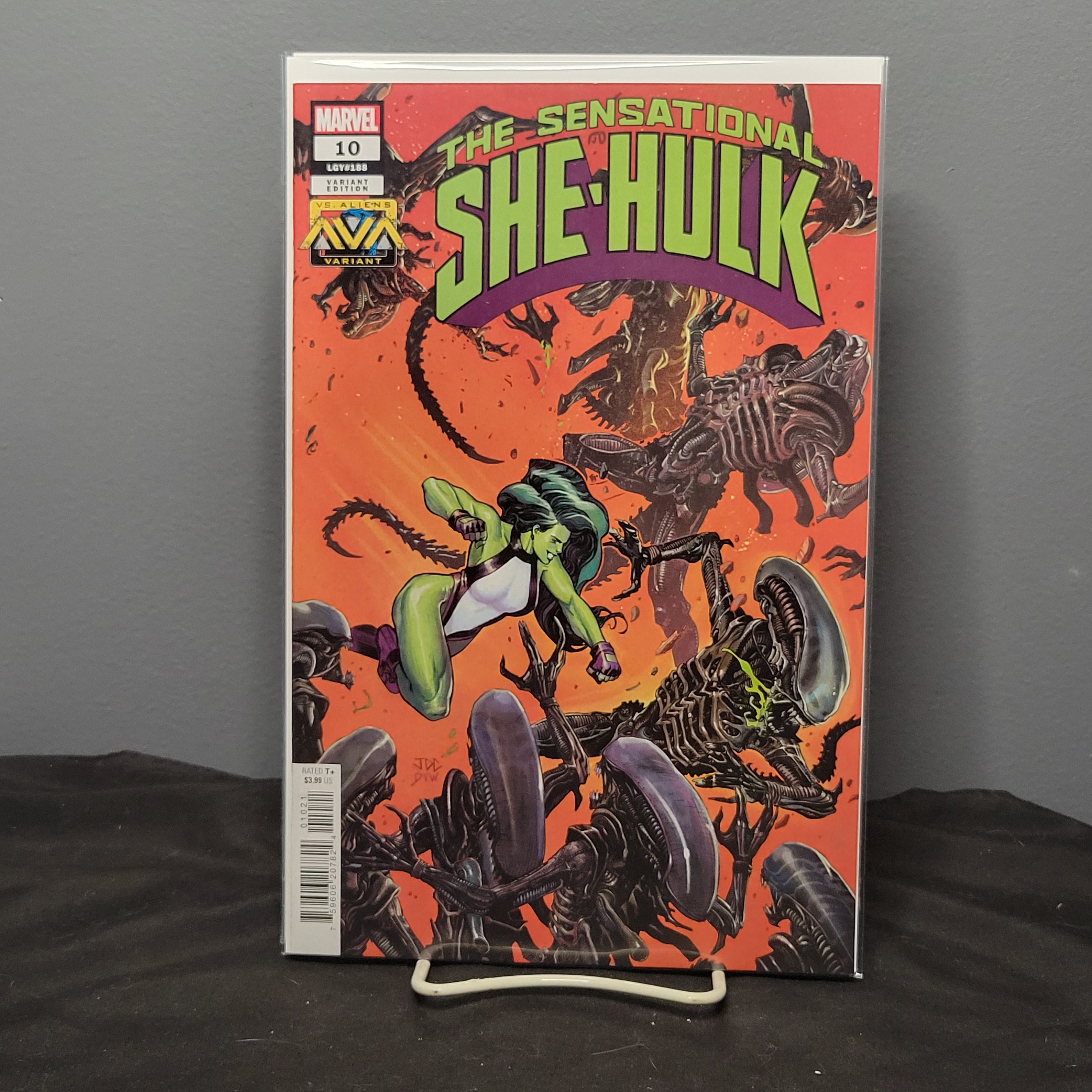 Sensational She-Hulk #10 Aliens Variant – Hero's Corner Comics