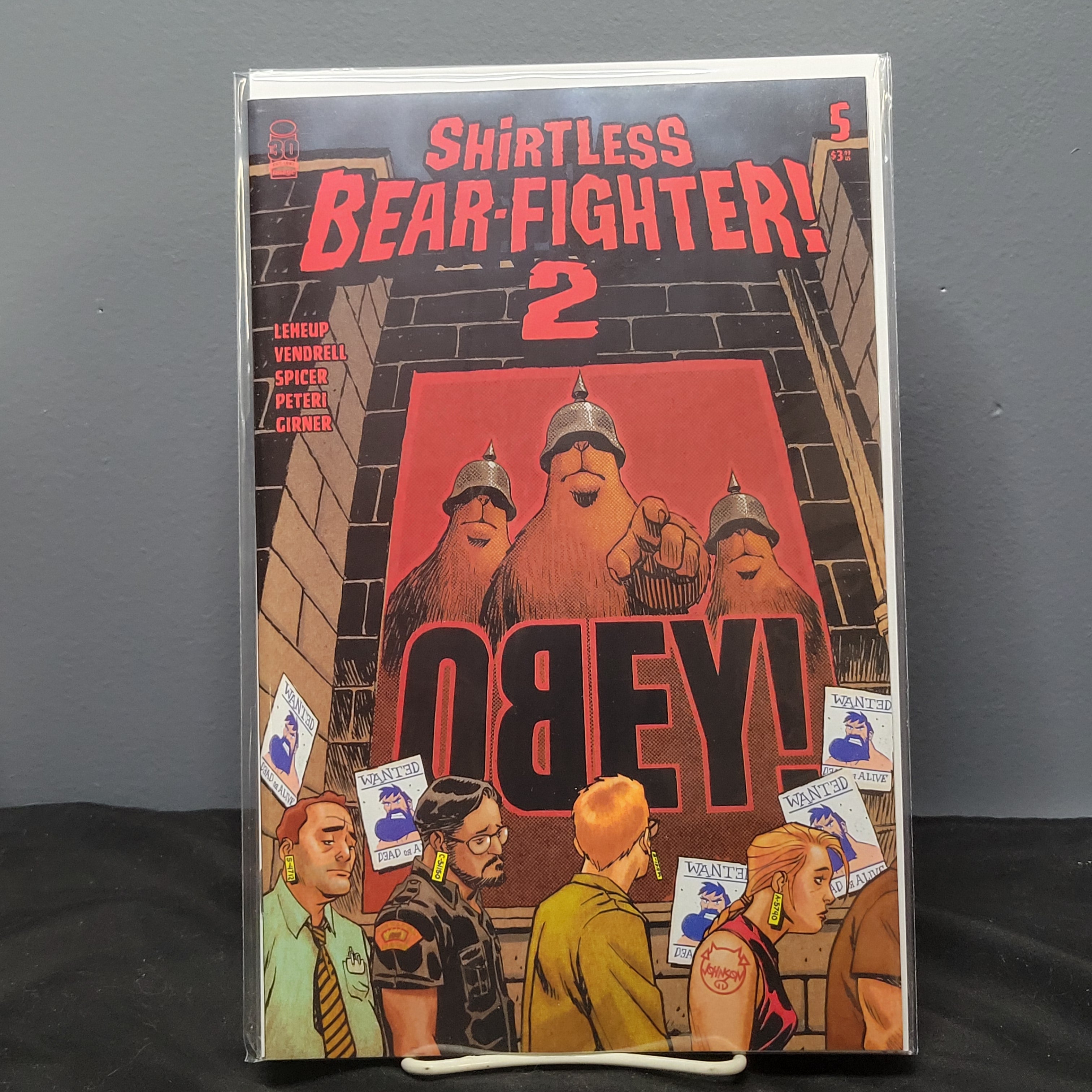 Shirtless Bear-Fighter! 2 #5 – Hero's Corner Comics