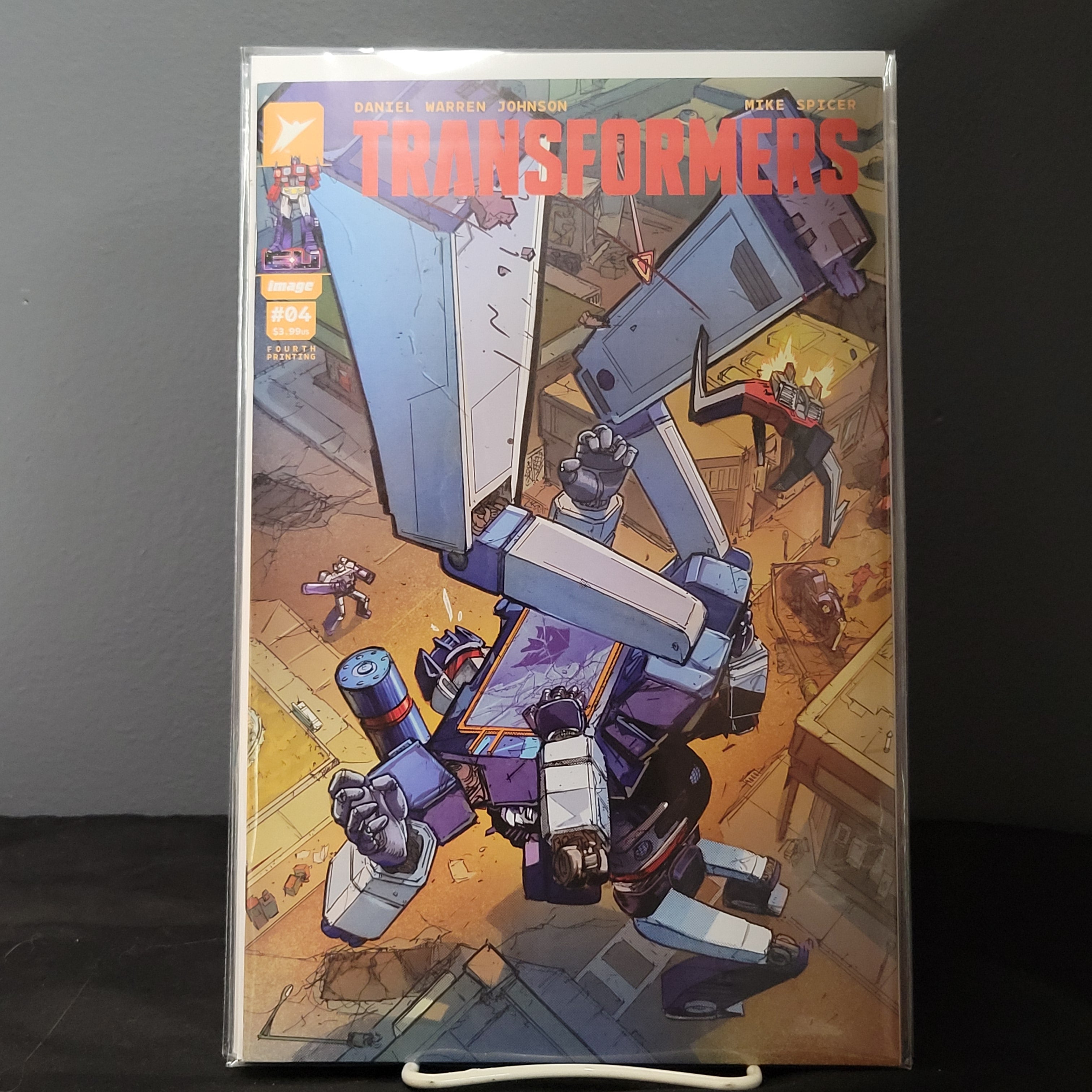 Transformers #4 4th Print – Hero's Corner Comics