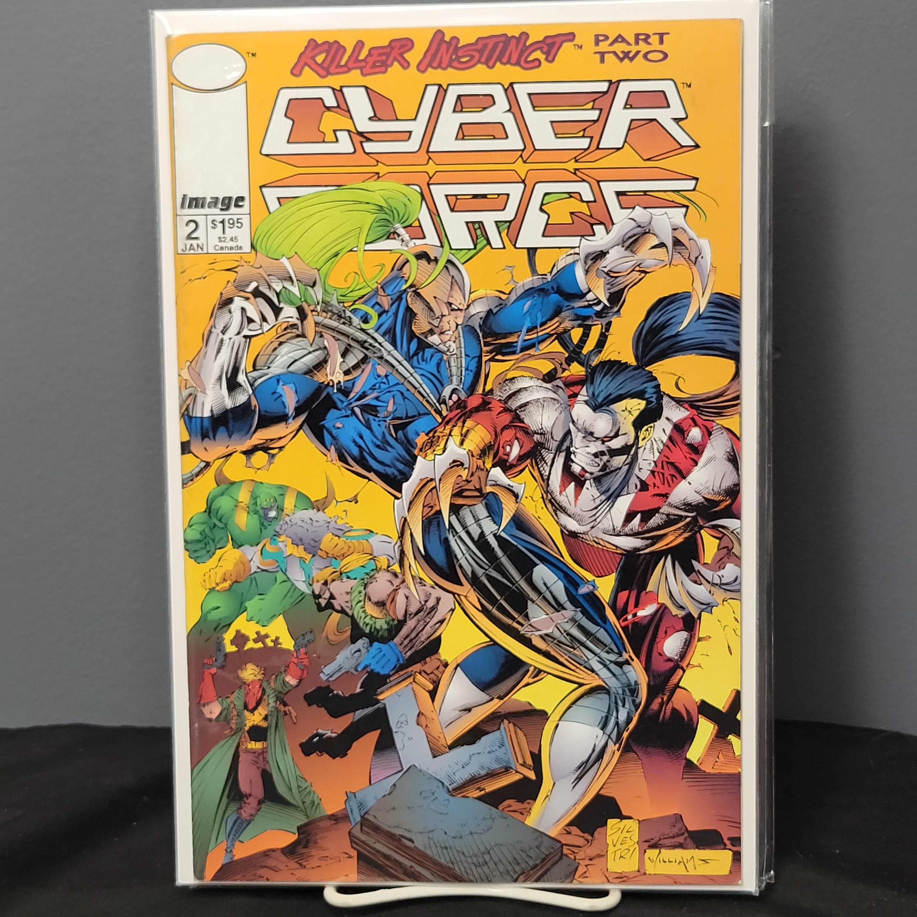 Cyber Force #2 – Hero's Corner Comics