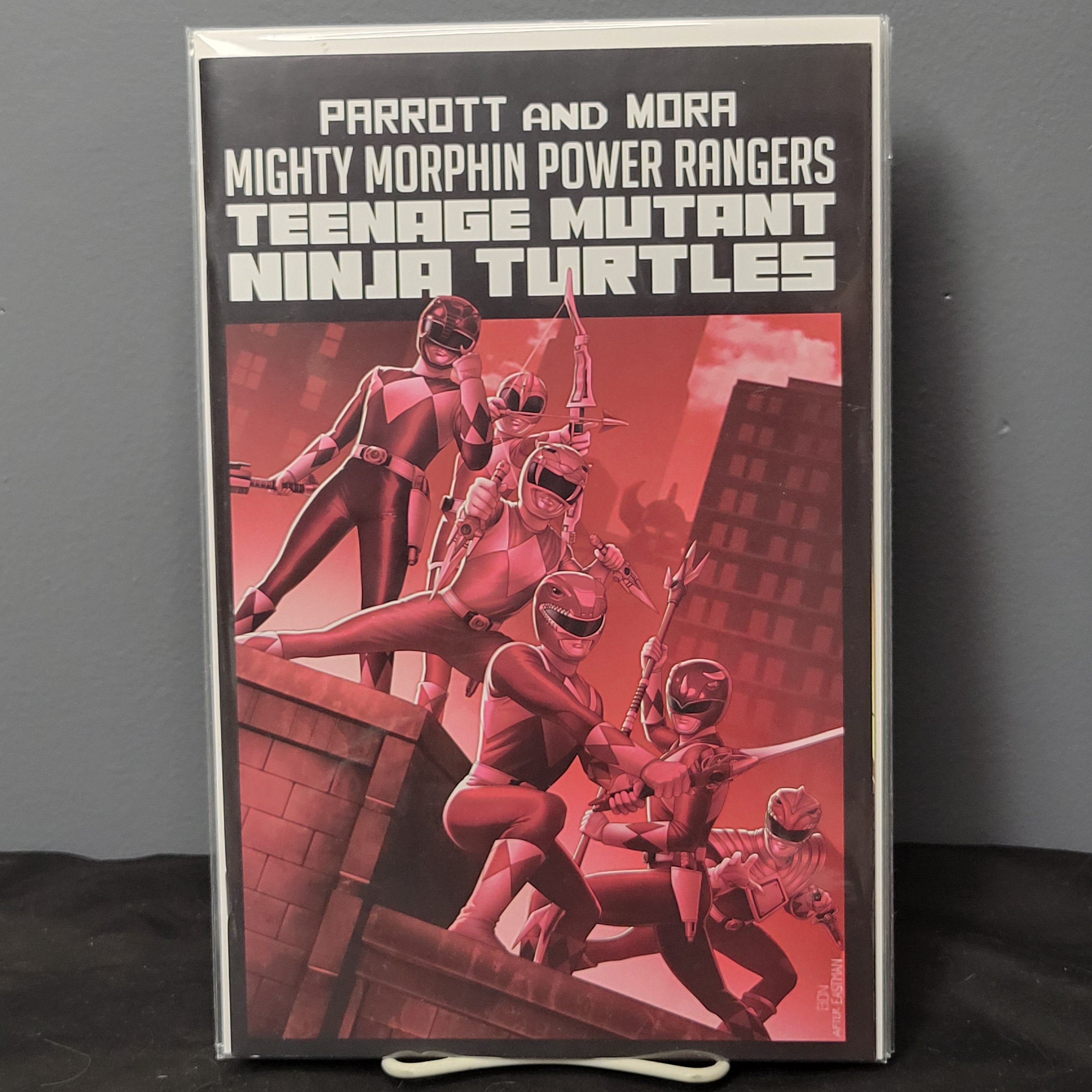 Mighty Morphin Power Rangers Teenage Mutant Ninja Turtles II #1 Homage ...