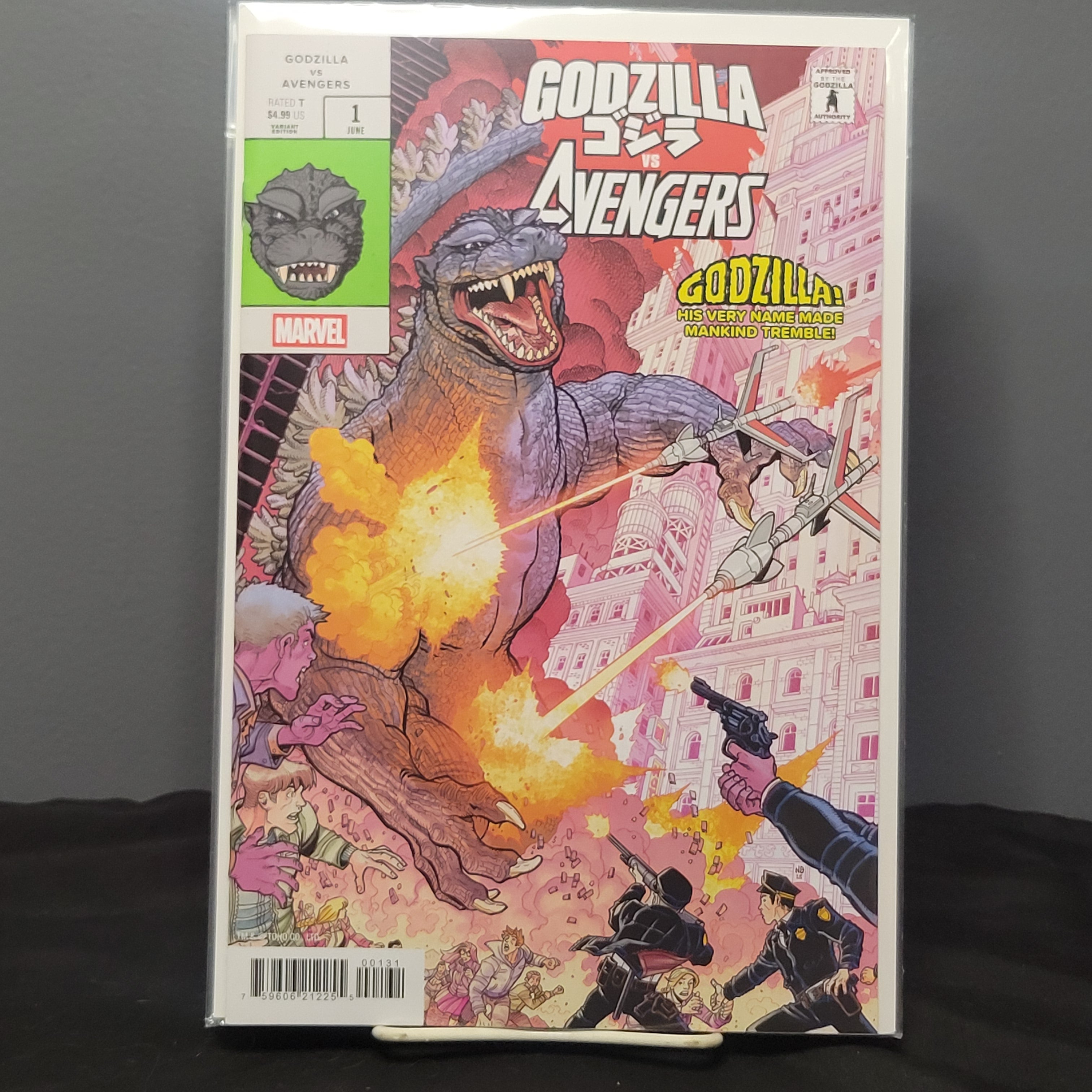 Godzilla Vs Avengers #1 Bradshaw Variant – Hero's Corner Comics