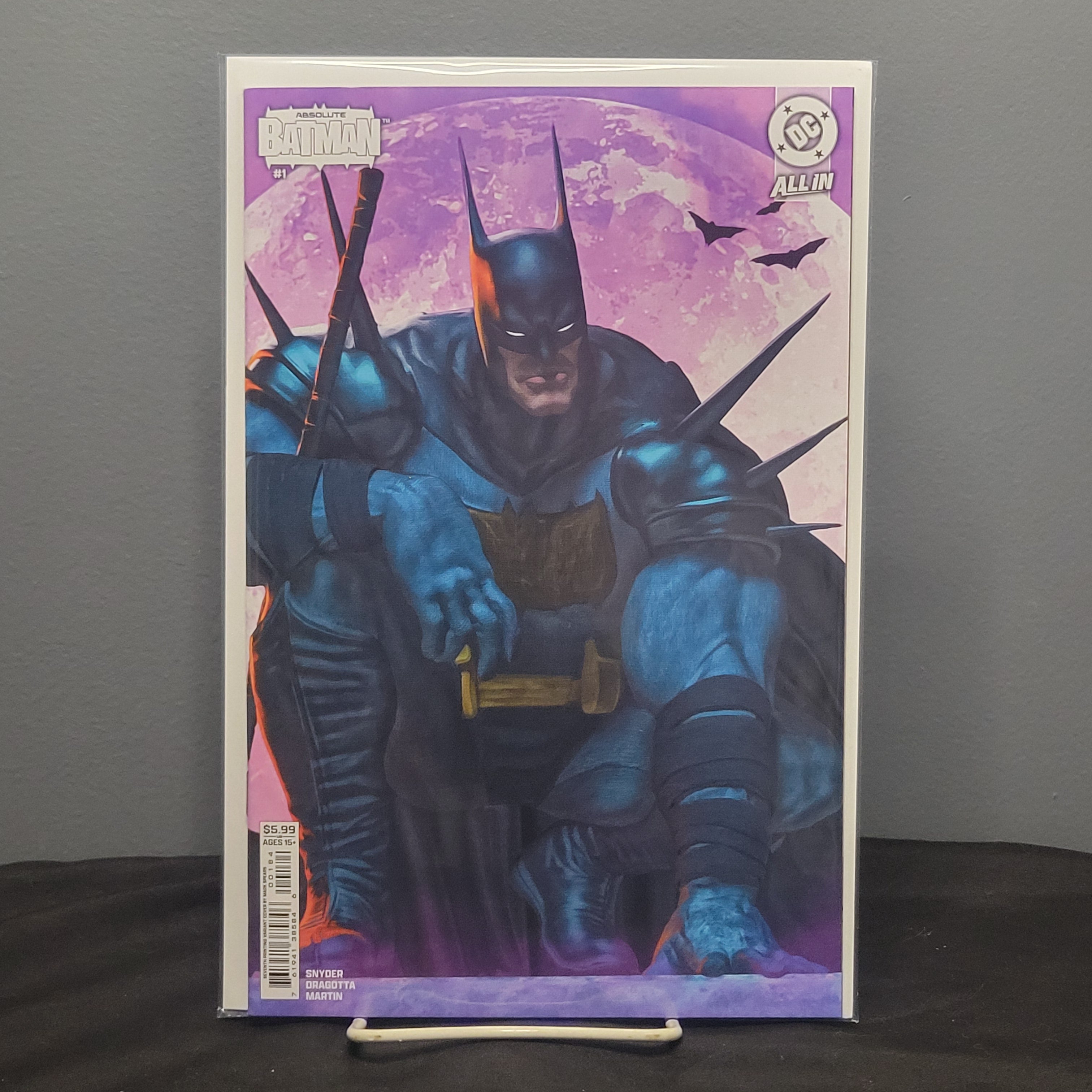 Absolute Batman #1 7th Print Mark Spears Connecting Variant – Hero's ...