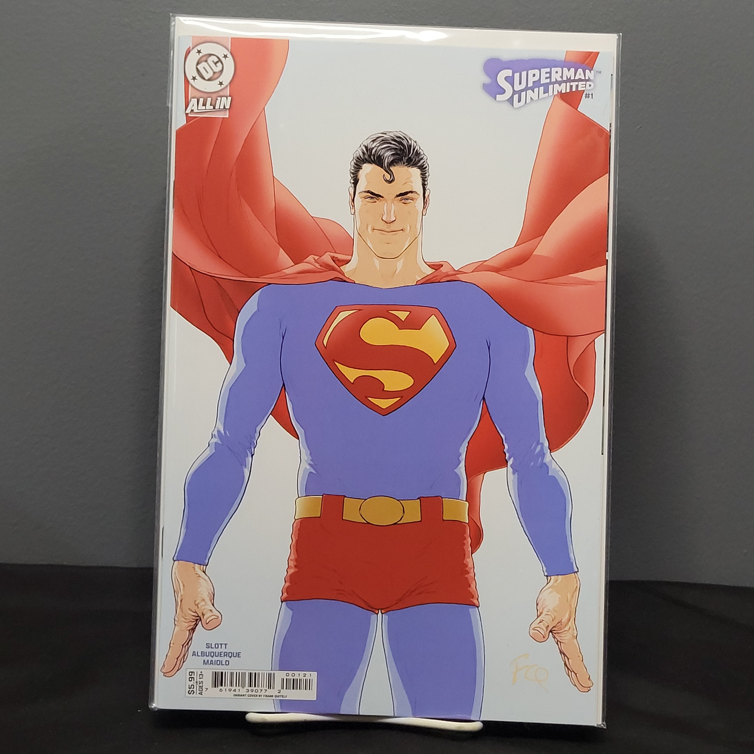 Superman Unlimited #1 Quitely Variant – Hero's Corner Comics