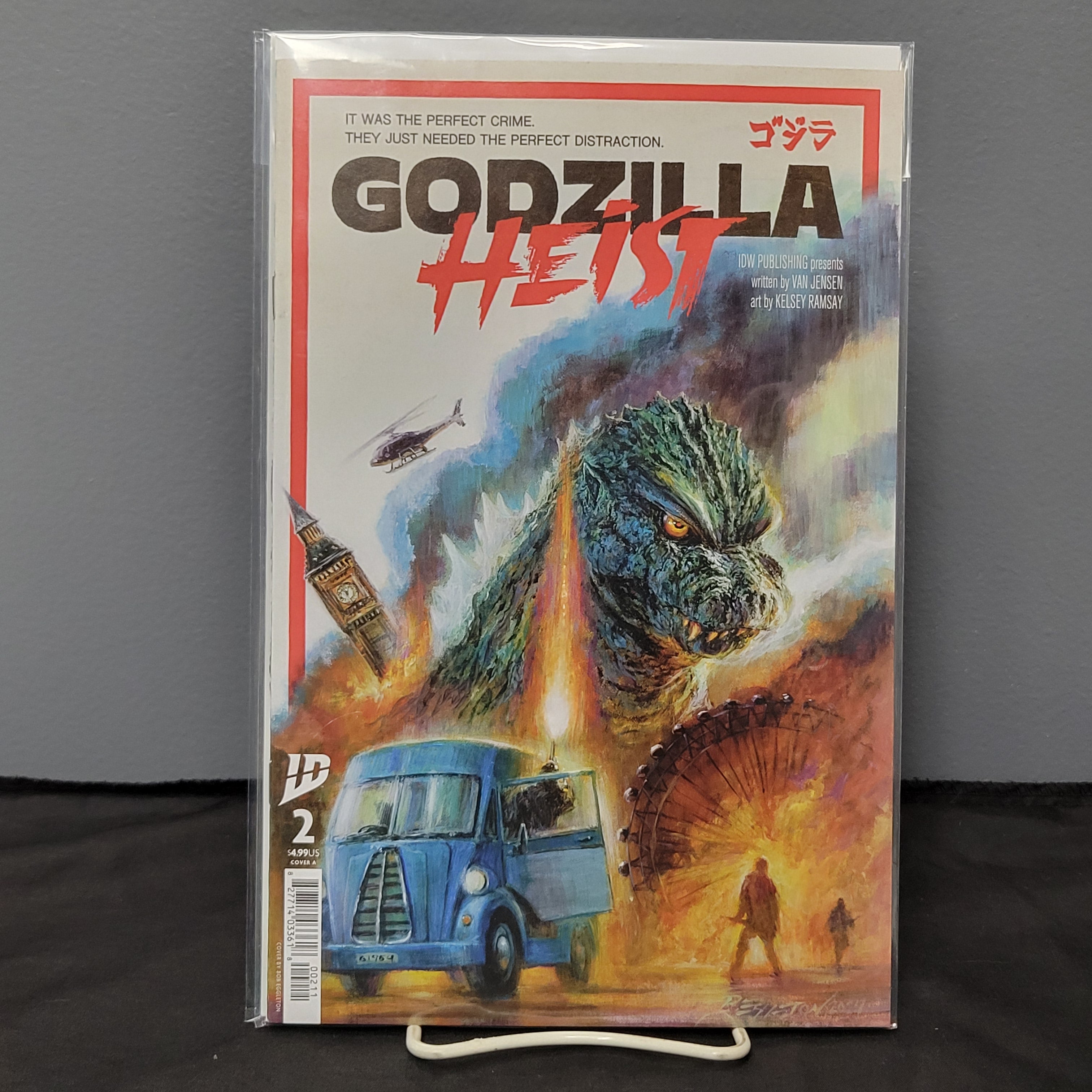 Godzilla Heist #2 – Hero's Corner Comics