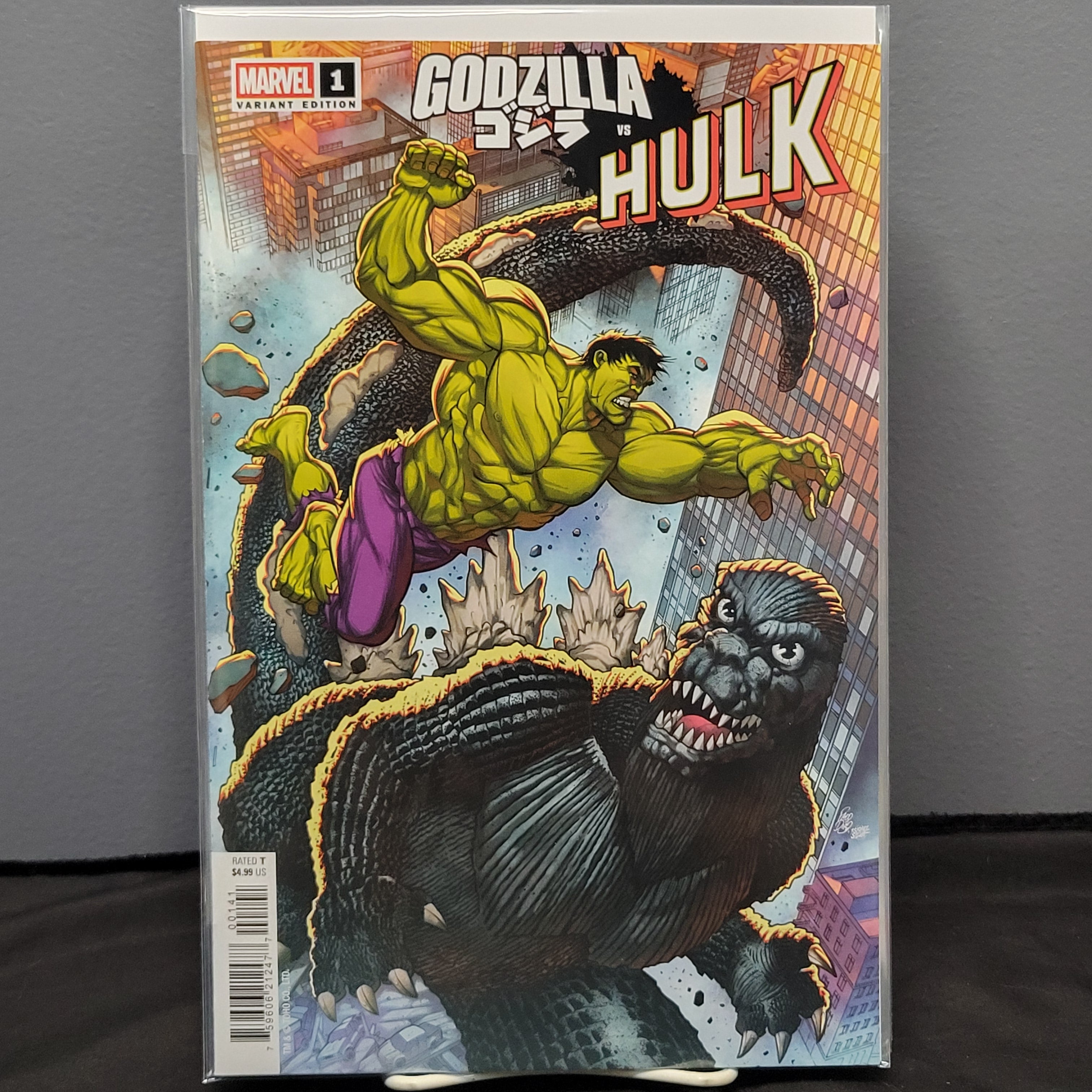 Godzilla Vs Hulk #1 Diaz Variant – Hero's Corner Comics