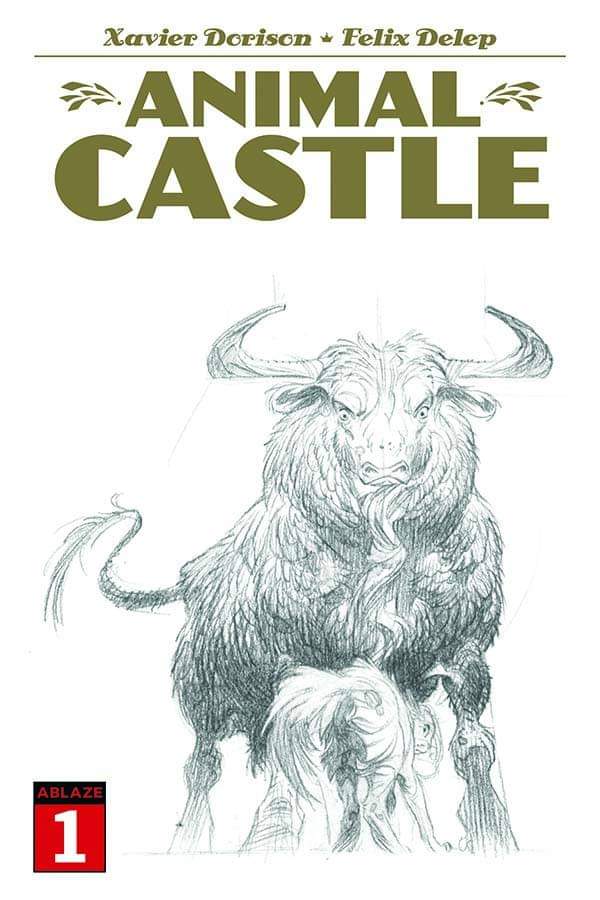 Animal Castle 1 2nd print 1:25 Variant – Hero's Corner Comics